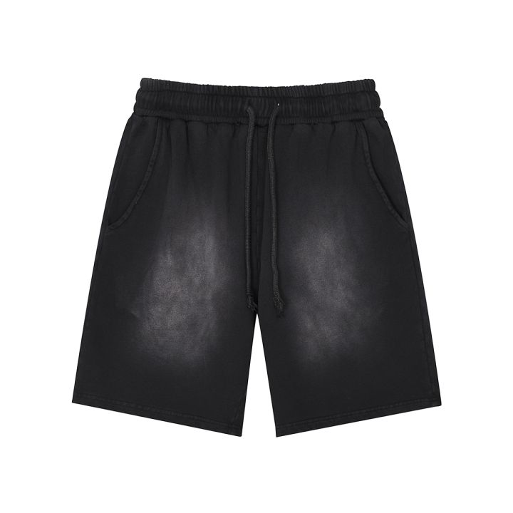 Washed Faded Relaxed Fit Shorts - New Asia Garment
