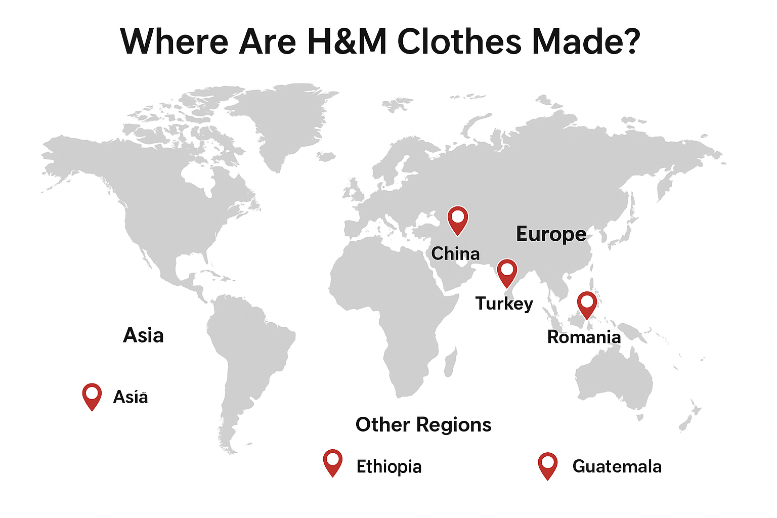 Where Are H&M Clothes Made? - New Asia Garment
